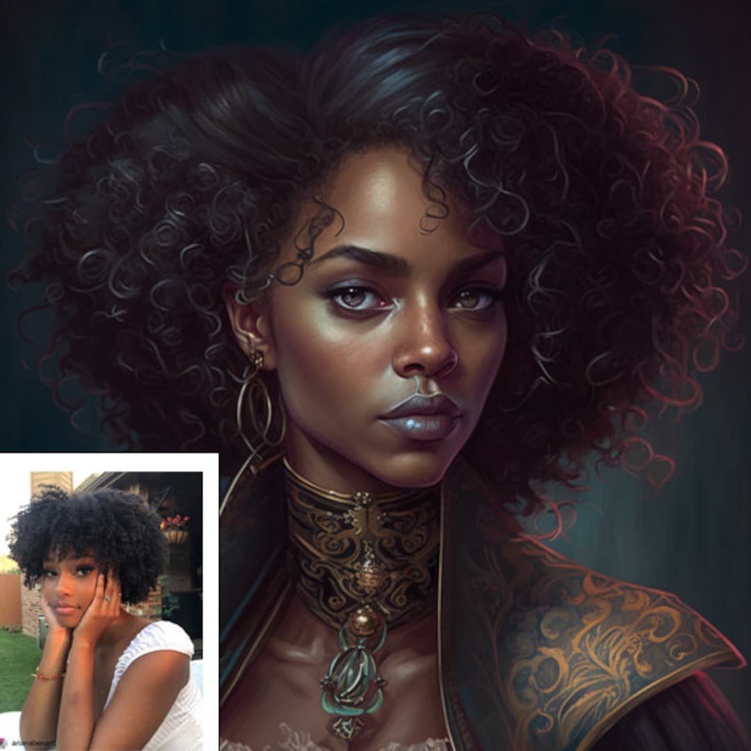 Custom Character Portrait, RPG Game Character Design, Fantasy Character Design, DND Character ...