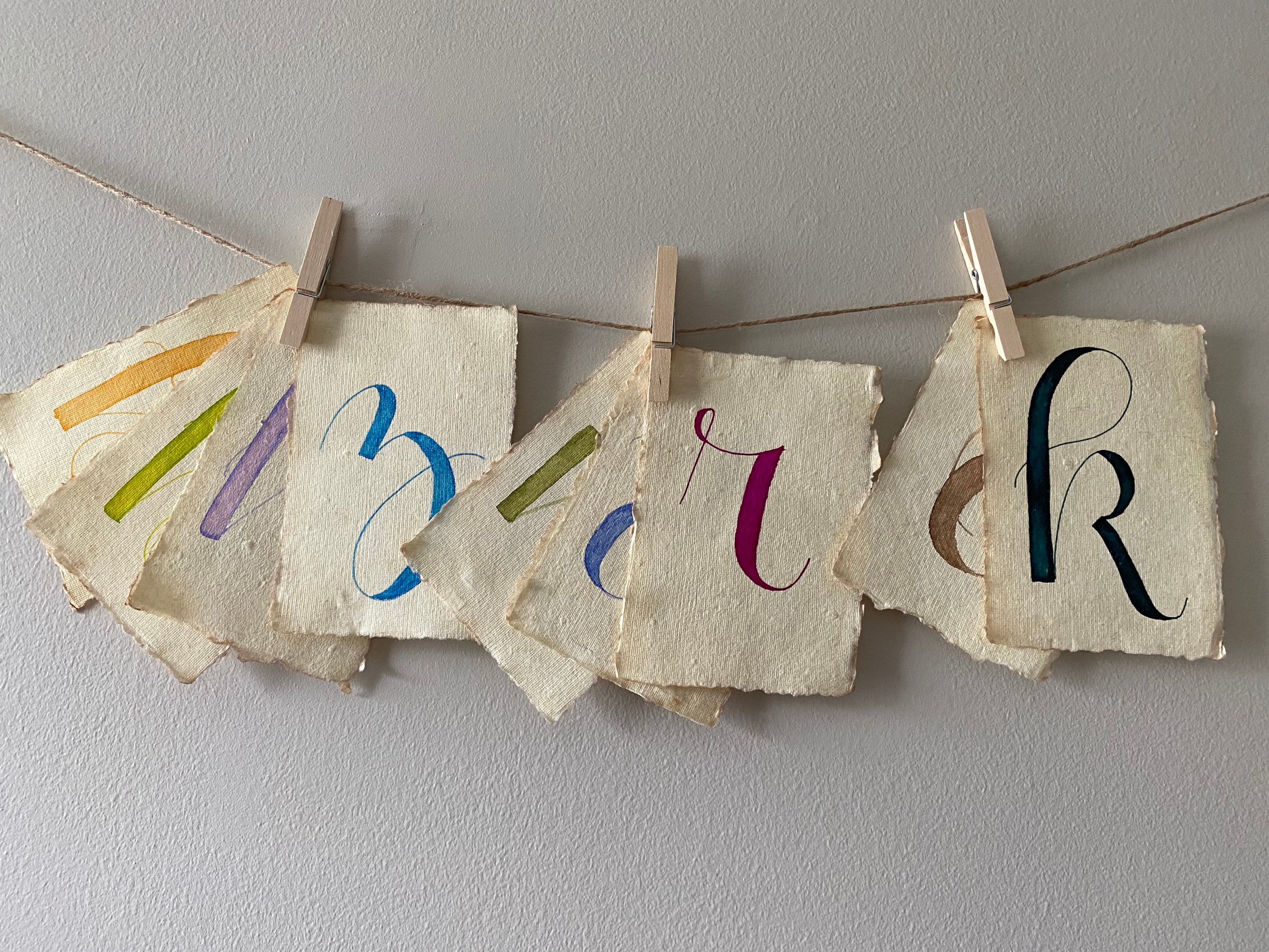 Custom Quote Custom Lettering With Black Ink PHYSICAL ARTWORK 4x6 Aged ...