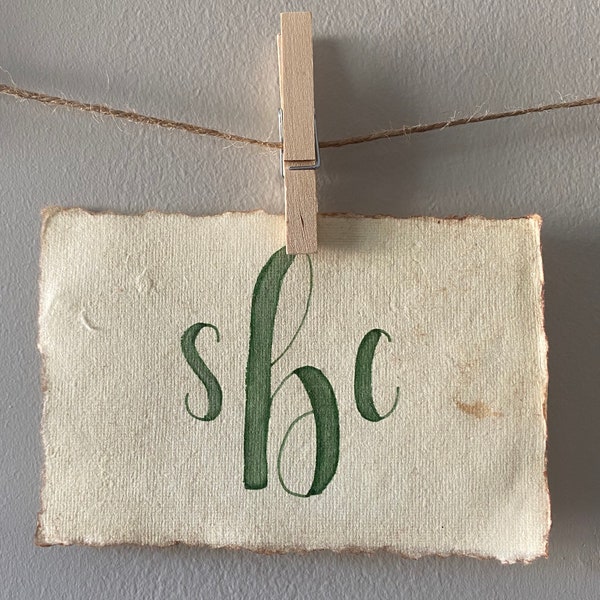 Letter Art 4x6 - Etsy