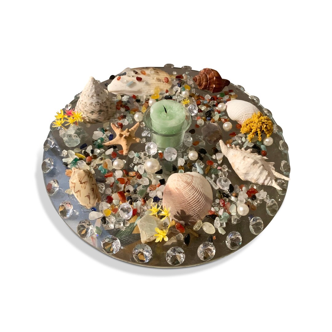 7 Chakra Stones Rotating Tray, Healing Gemstones, Full Body Chakra ...