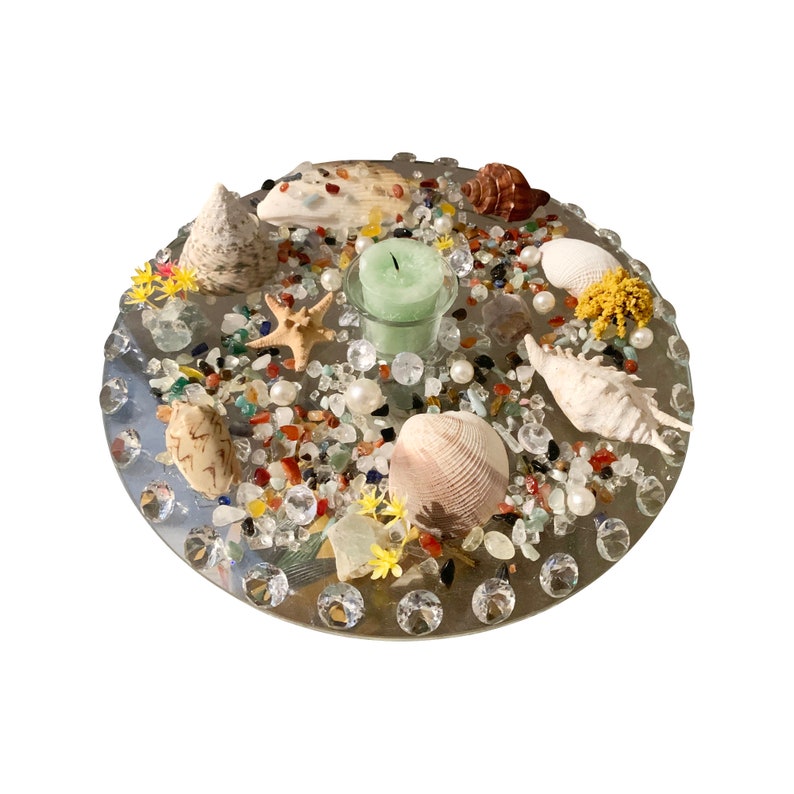 7 Chakra Stones Rotating Tray, Healing Gemstones, Full Body Chakra ...