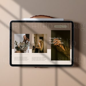 Minimalist iPad Pro Mockup for Photoshop (digital Download) - #05 - Etsy
