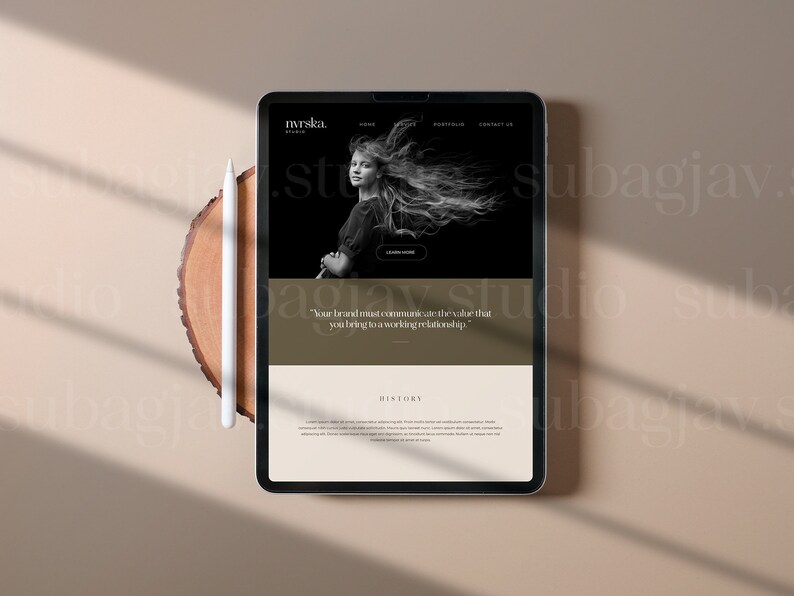 Minimalist iPad Pro Mockup for Photoshop (digital Download) - #06 - Etsy