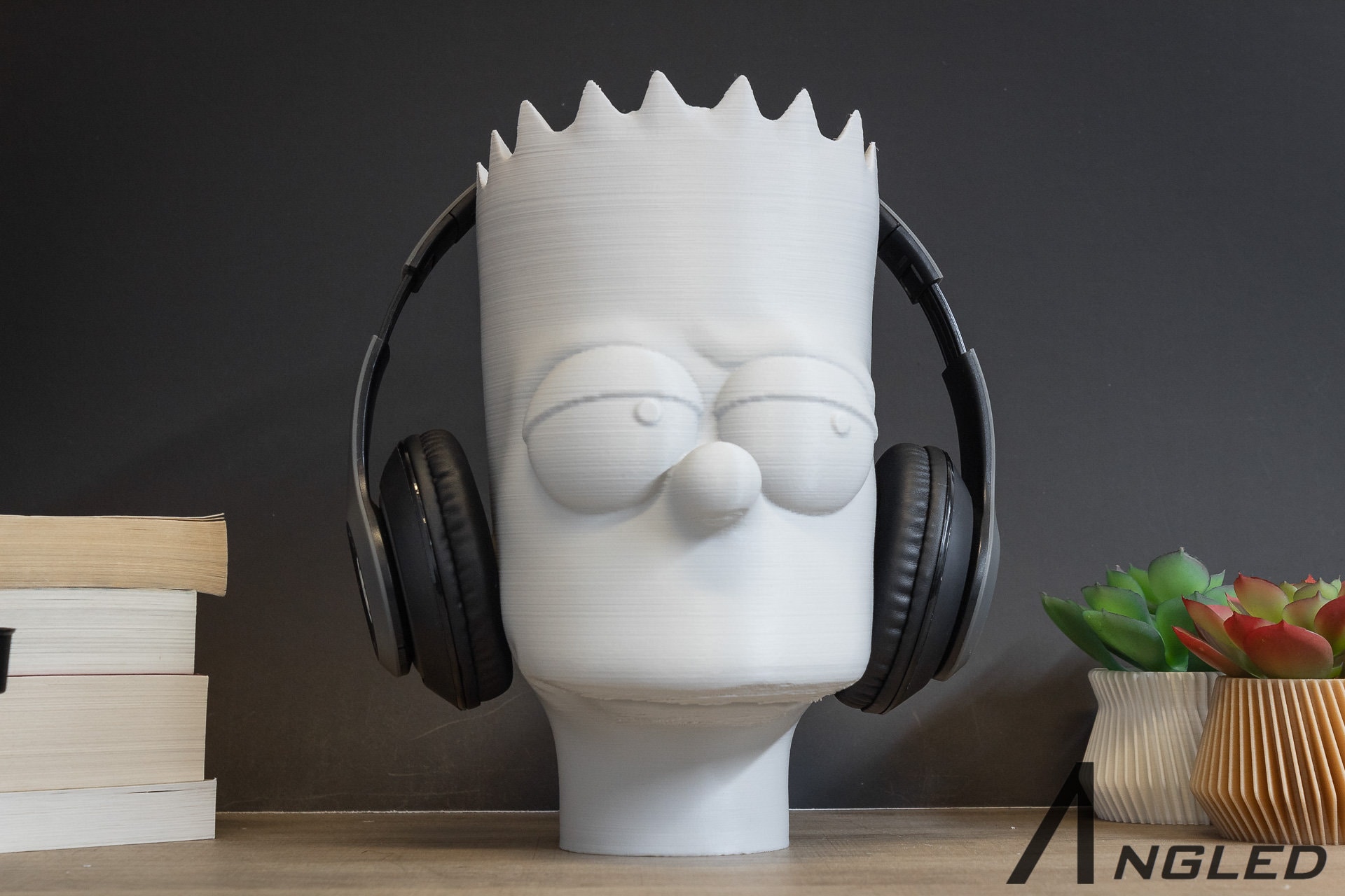 Bart Simpson Headphone Stand Gamer Nerd Headset Stand Bart - Etsy UK