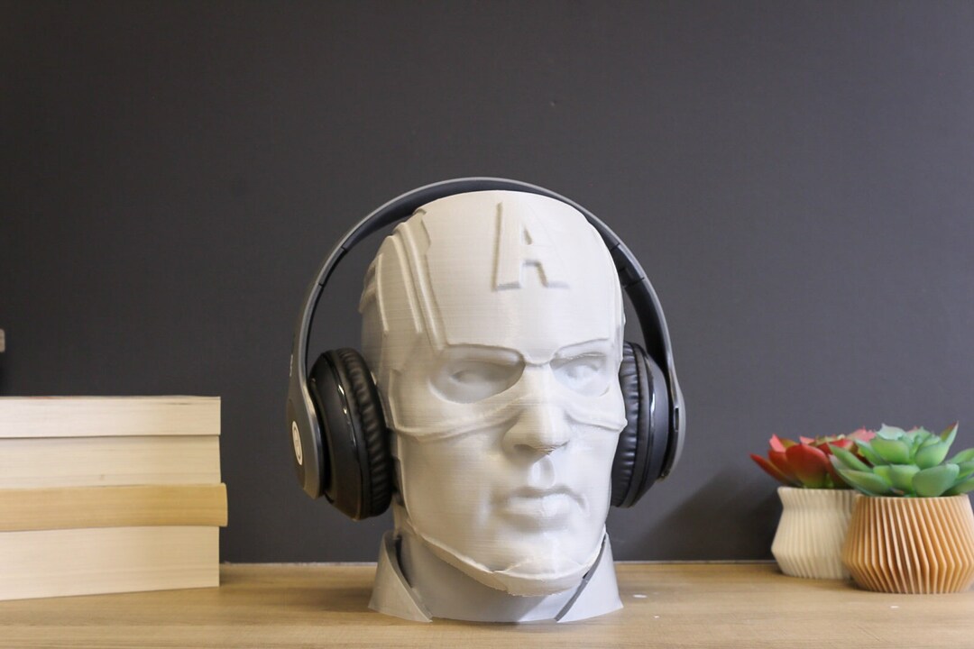 Captain America Headphone Stand | Marvel Headset Stand | Captain ...