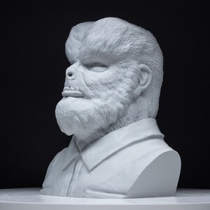 Wolfman Headphone Stand | Headphone Holder, Gaming, Room Decor, Office ...