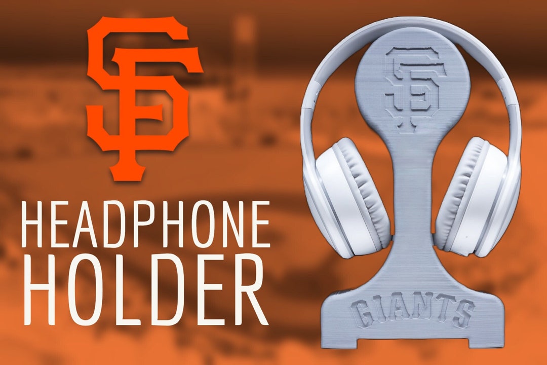 Giants Headphone Stand Headset Holder San Francisco Giants Gift Sports ...