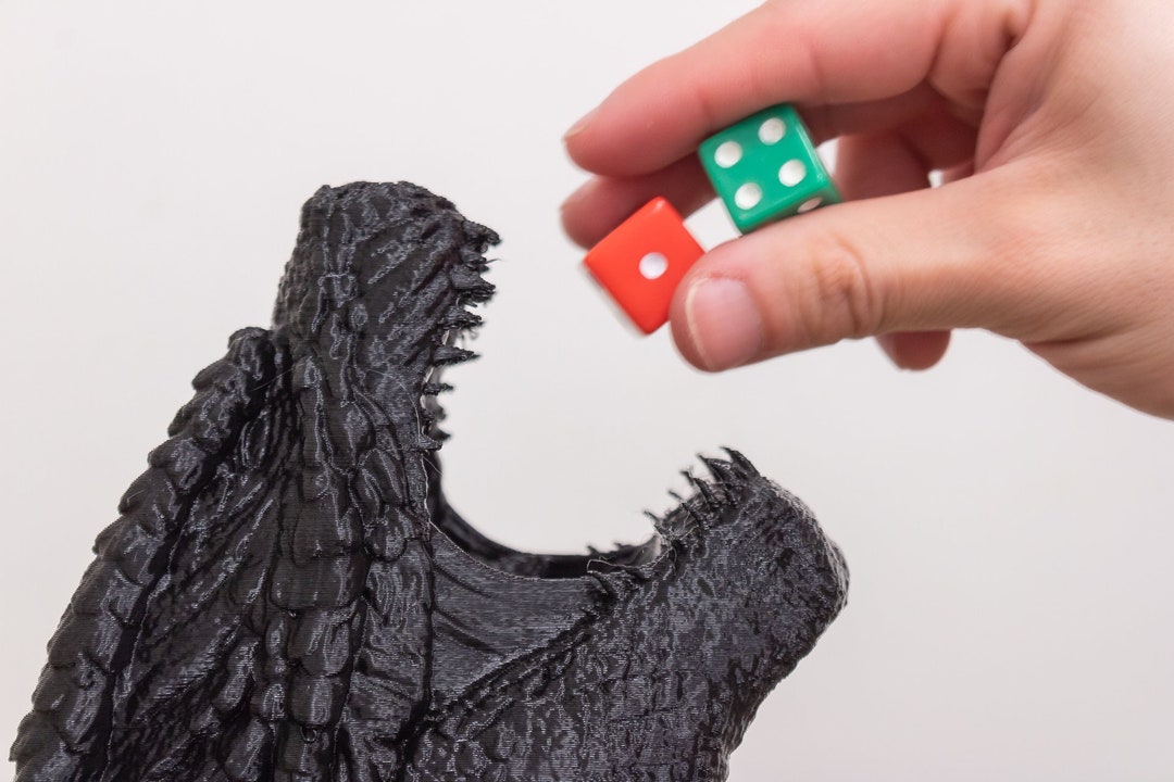 Godzilla Dice Tower | Dungeons and Dragons | Gaming Tower | Tabletop ...