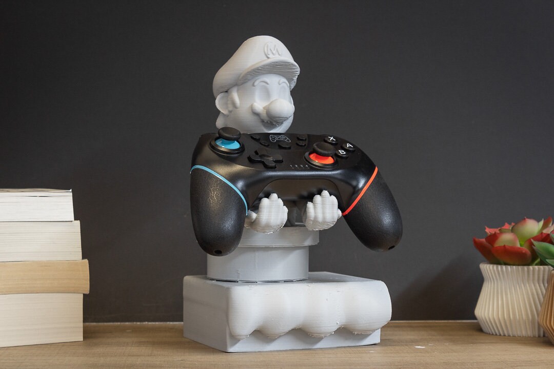 Mario Controller Stand | Controller Holder | Mario Cellphone Stand ...