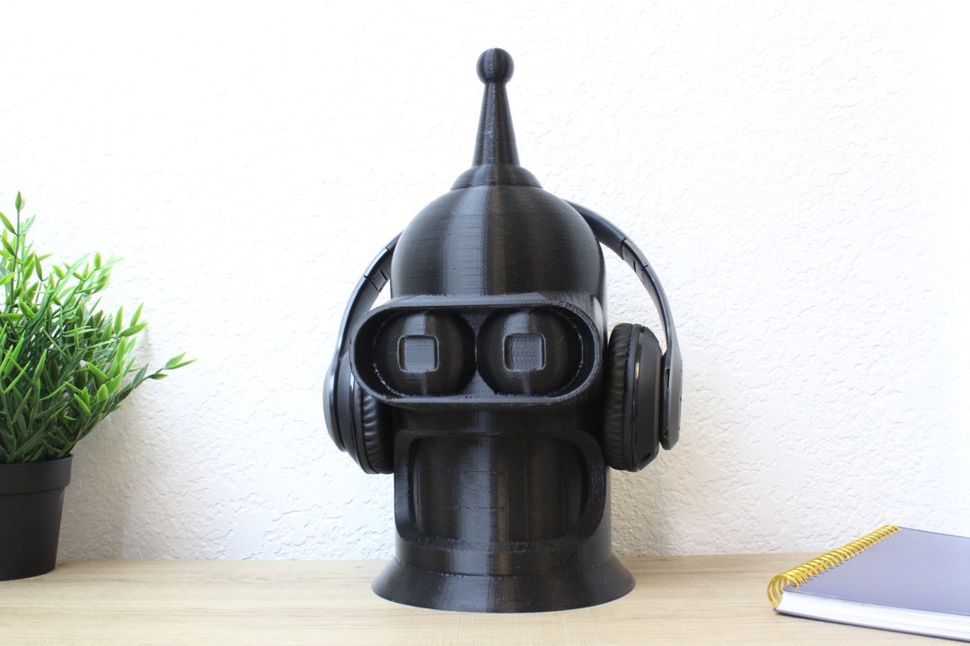Bender Futurama Headphone Stand |gaming Room Decor Headset Stand ...