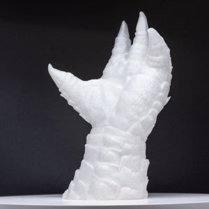 RGB Godzilla Hand Headphone Stand | Headset Stand | Perfect Gamer Gift ...