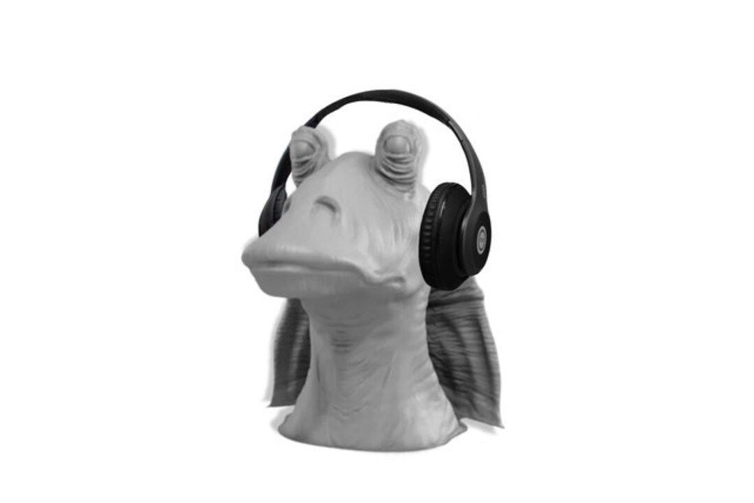 Jar Jar Binks Headphone Stand | Headphone Holder, Gaming, Room Decor ...