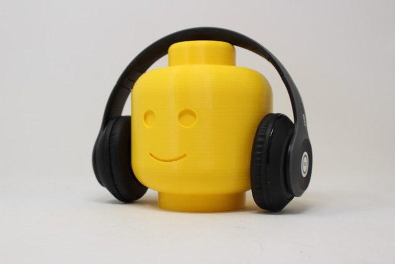 Lego Man Headphone Stand Headphone Holder Gaming Room - Etsy