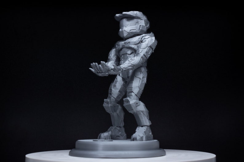 Full Body Master Chief Headphone Stand Headphone Holder - Etsy