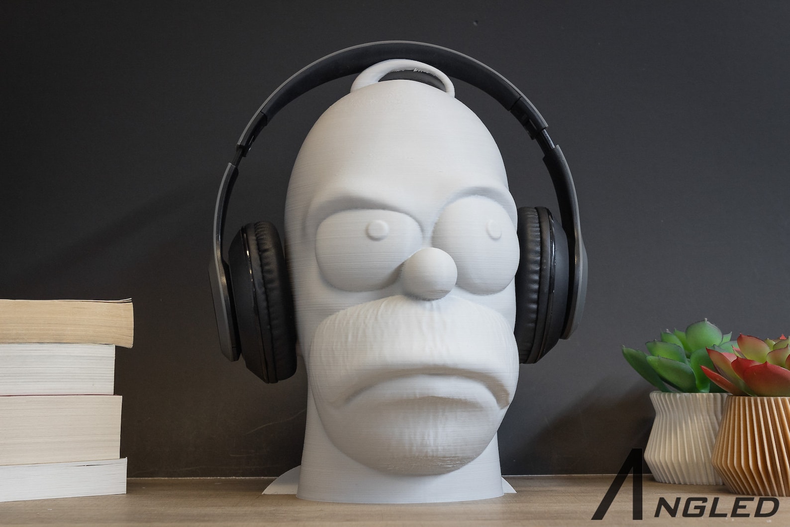 Homer Simpson Headphone Stand Headset Holder Perfect Gamer - Etsy