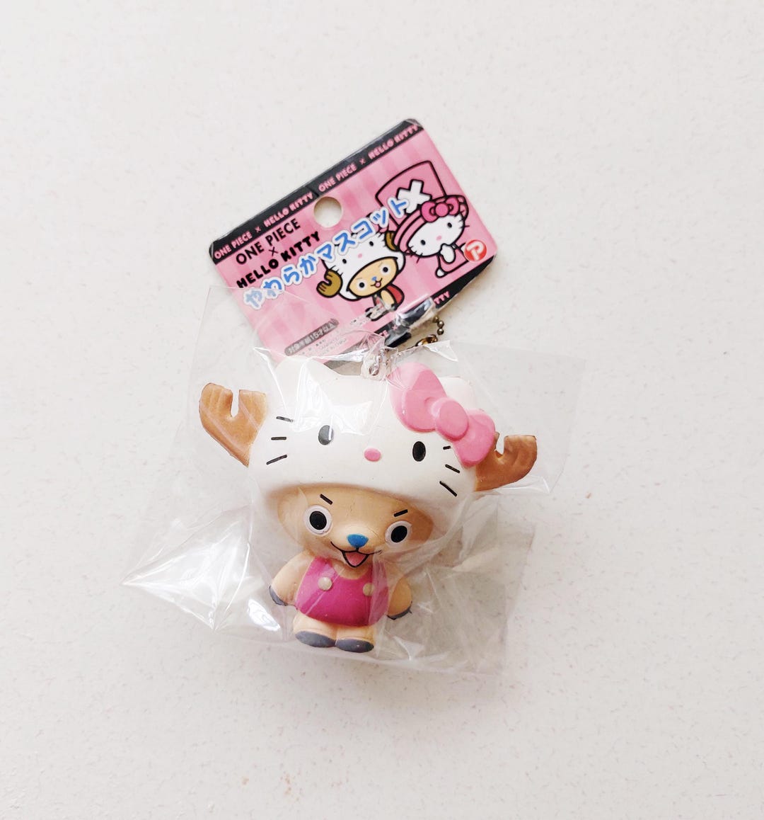 Super Rare One Piece Chopper in Hello Kitty Costume Squishy *defected ...