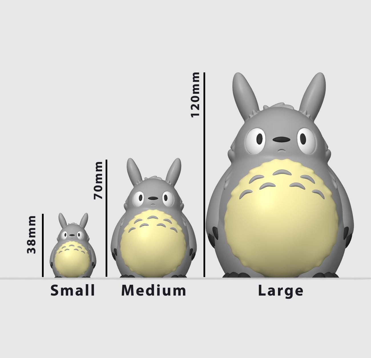 Totoro Figurine Choose From Different Styles and Sizes! - Etsy