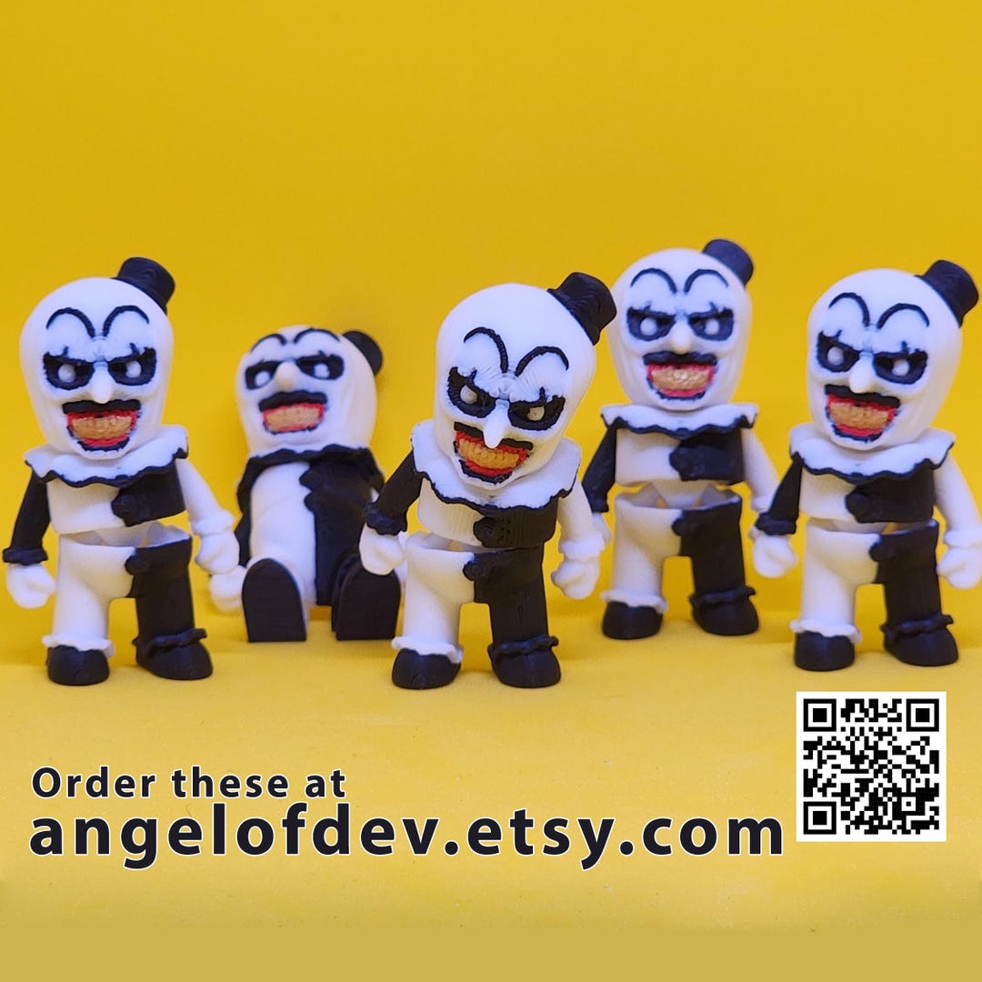 Art the Clown Horror Keychain – Terrifier Inspired Collectible - Etsy