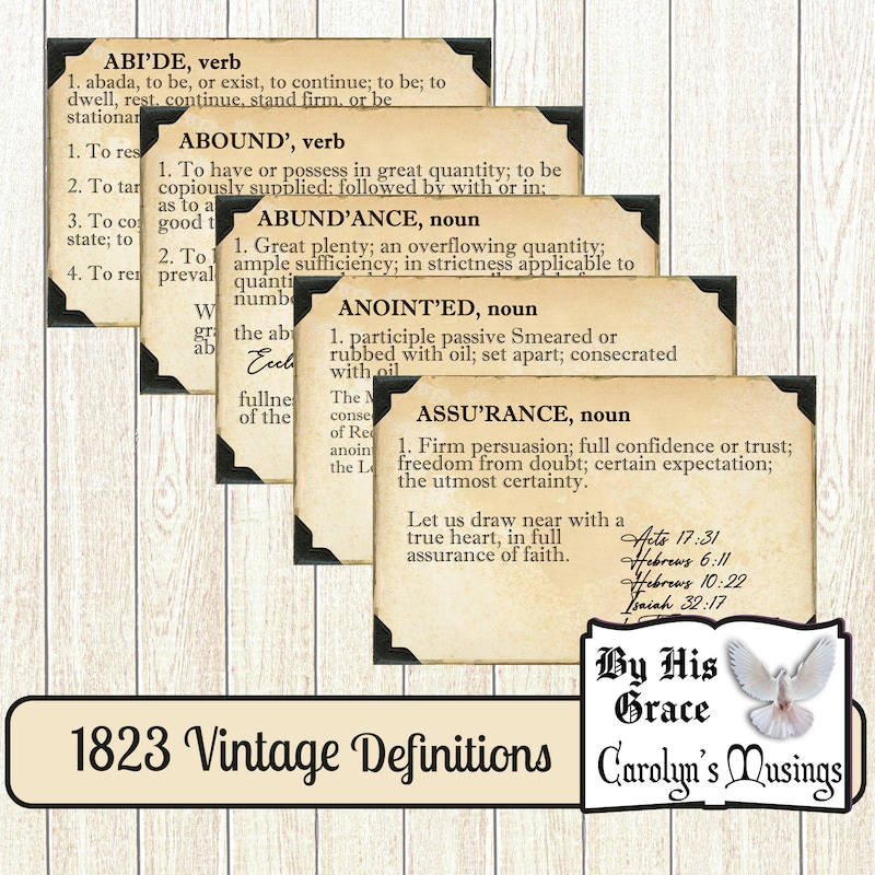 Vintage Concordance - Etsy UK