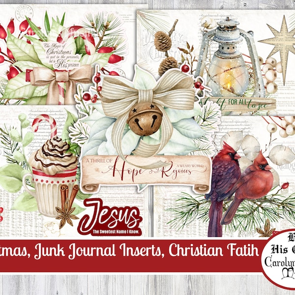 Printable Christmas Journal - Etsy