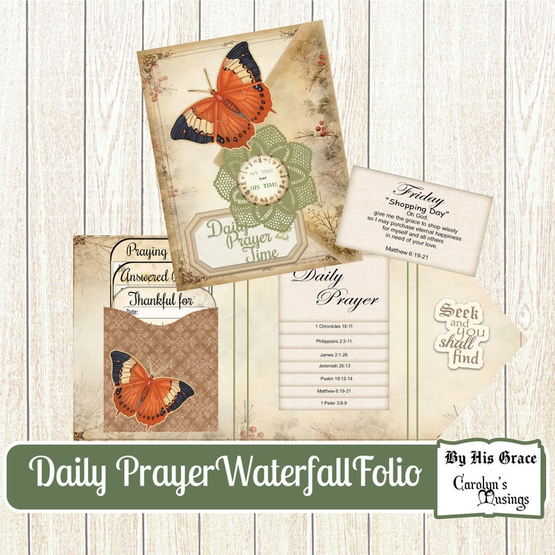 Printable Autumn Folio - Etsy