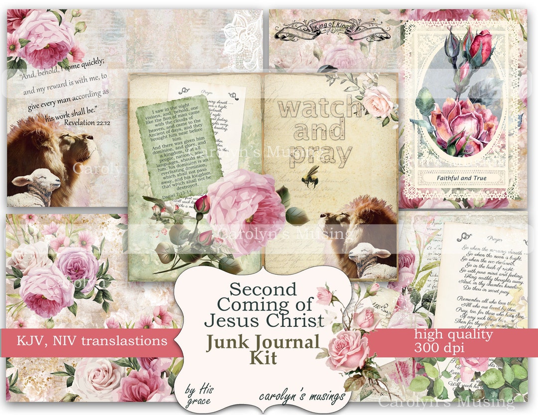 Printable Journal, Second Coming, of Jesus Christ, Second Advent, of ...