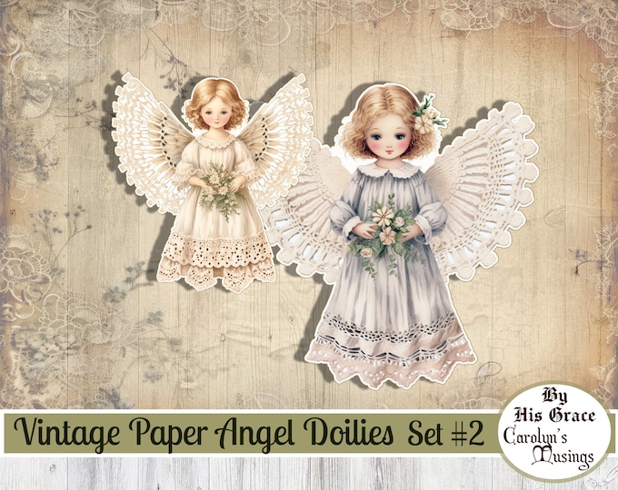 Pack of 8 Press Out Stand up Christmas Angel Greetings Cards - Etsy