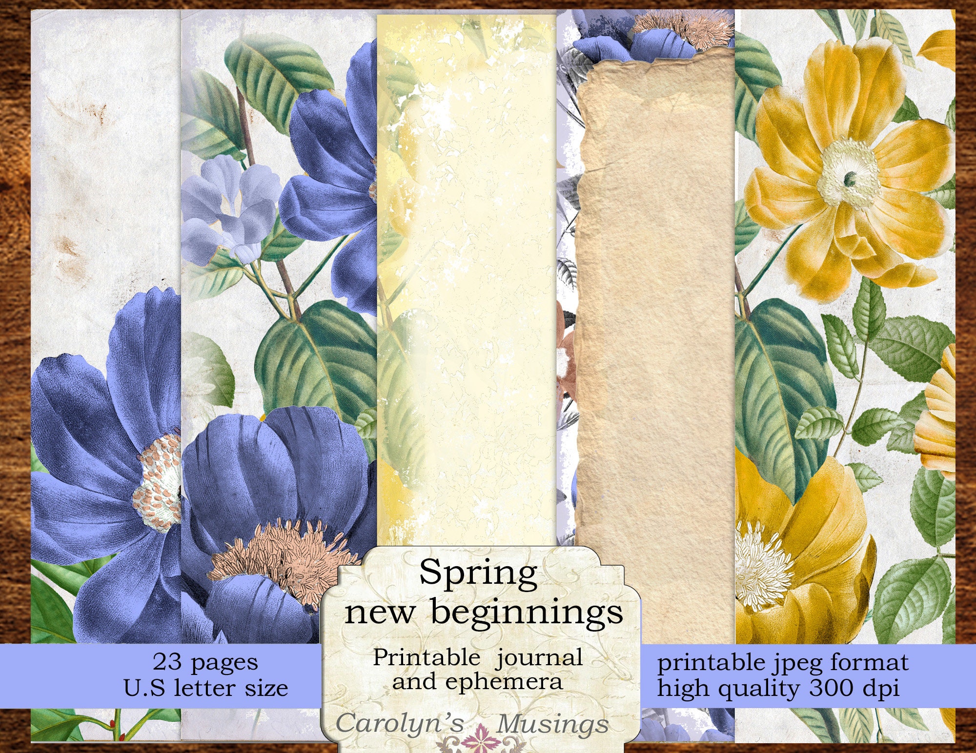 Printable Prayer Journal Kit New Beginnings Spring Prayer - Etsy