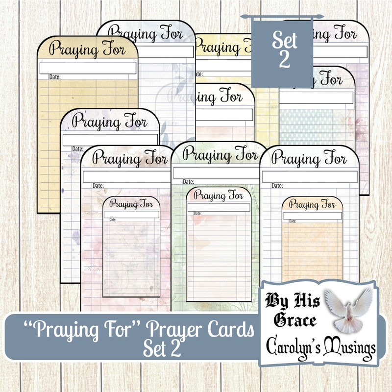 Prayer Request Cards - Etsy