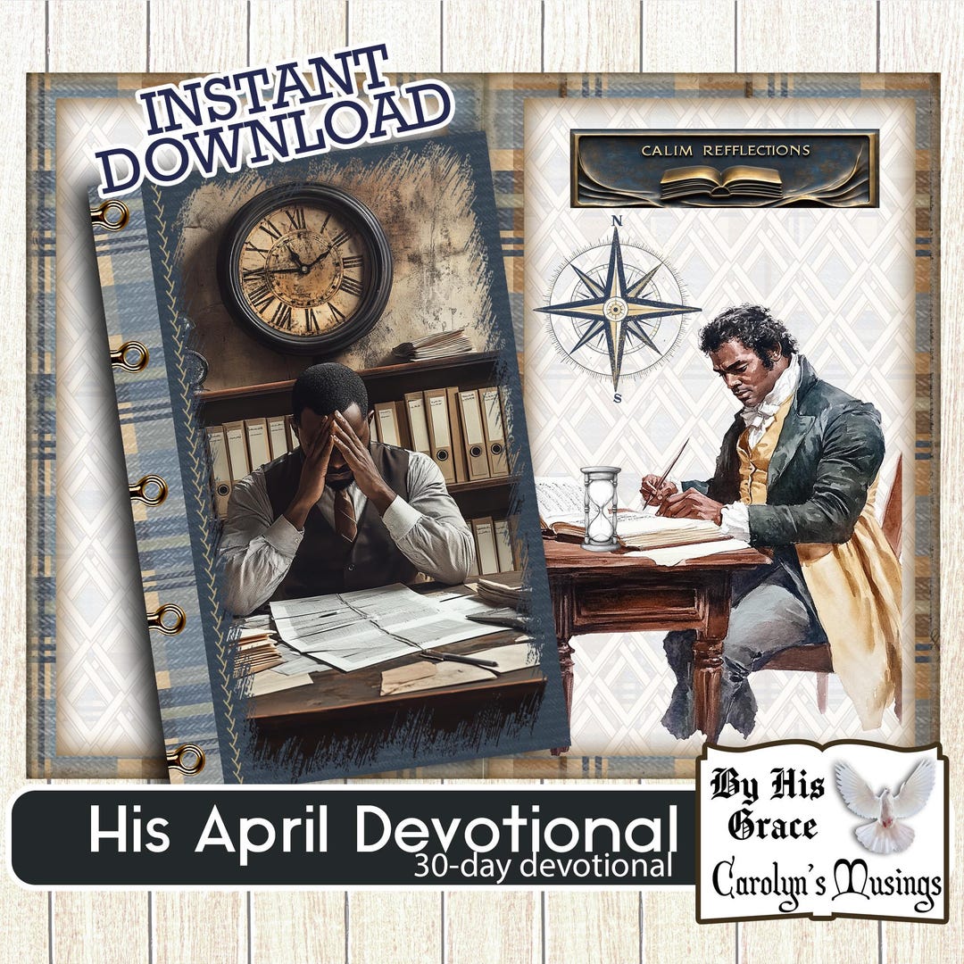 Masculine Christian Junk Journal Printable: Men's April Devotional (digital Download) - Etsy