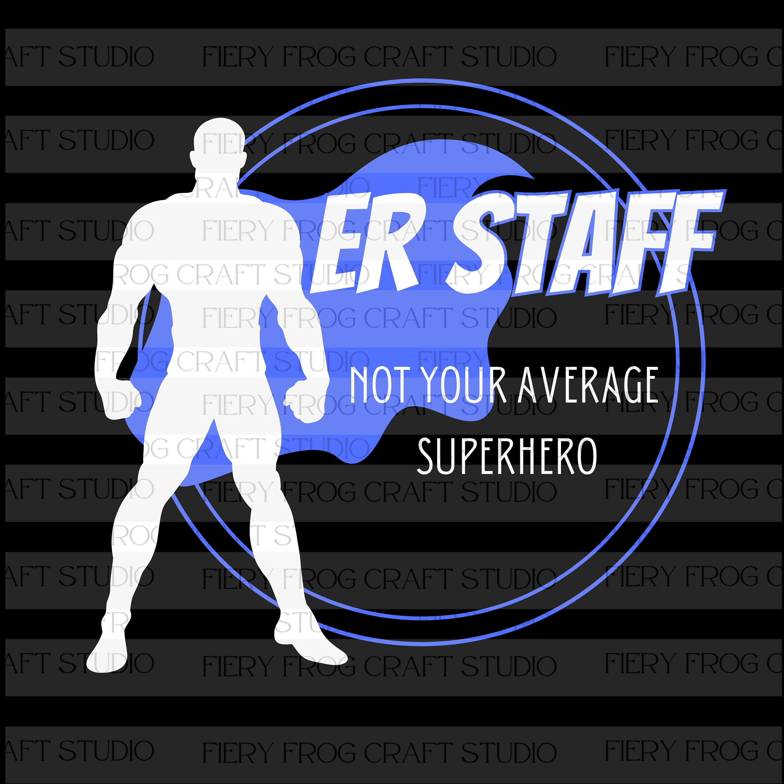 ER Staff PNG, Emergency Nurse Superhero Sublimation Male Version - Etsy