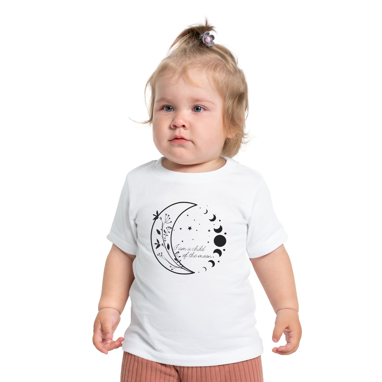 Moon Phases and Stars PNG Sublimation, I Am a Child of the Moon - Etsy
