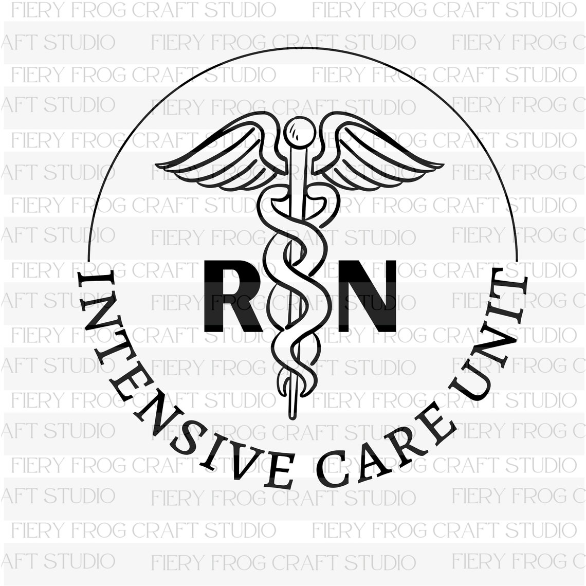 ICU Nurse PNG Intensive Care Unit RN Sublimation Print Dtf Nursing ...
