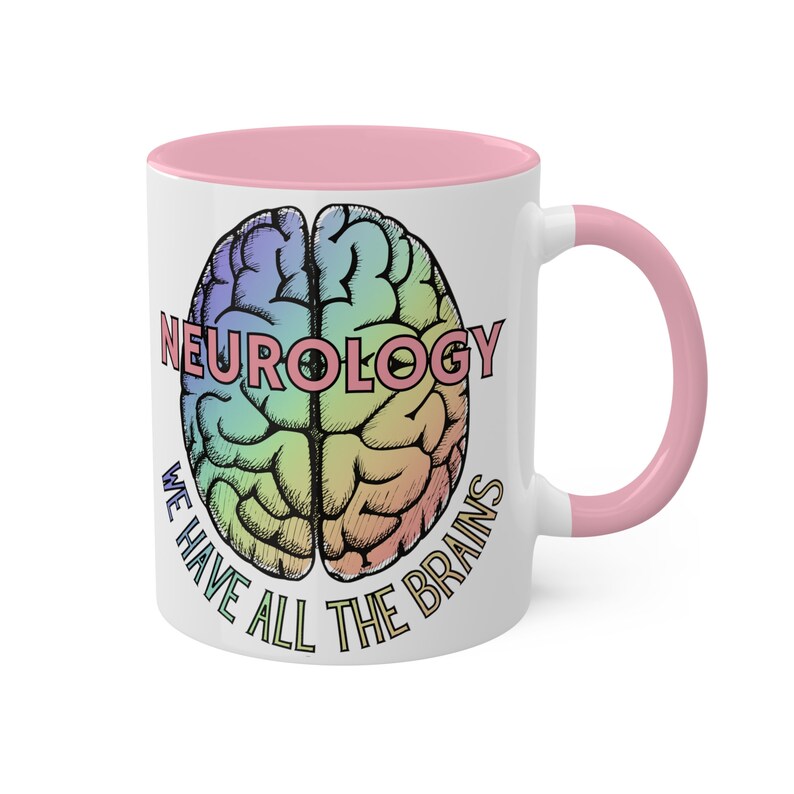Neurology Brain Digital PNG, Pastel Rainbow DTF and Sublimation Art - Etsy