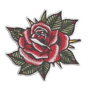 Traditional Rose Embroidery Design __ Instant Download __ - Etsy