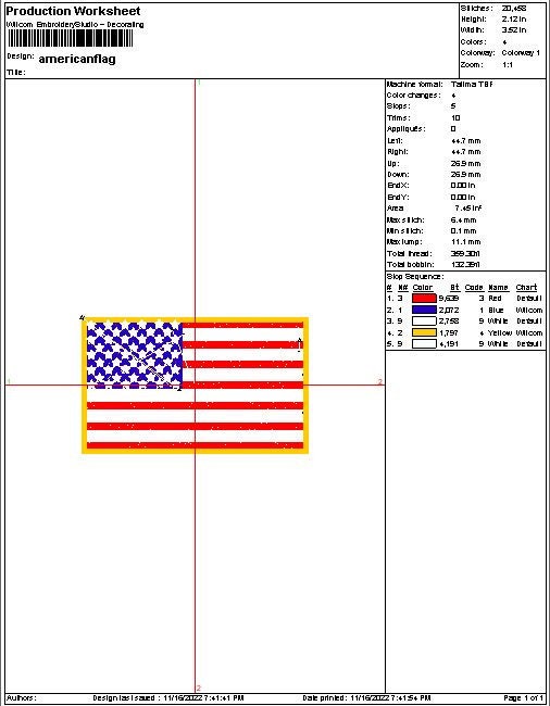 American Flag Embroidery Design __ Instant Download __ American Flag ...