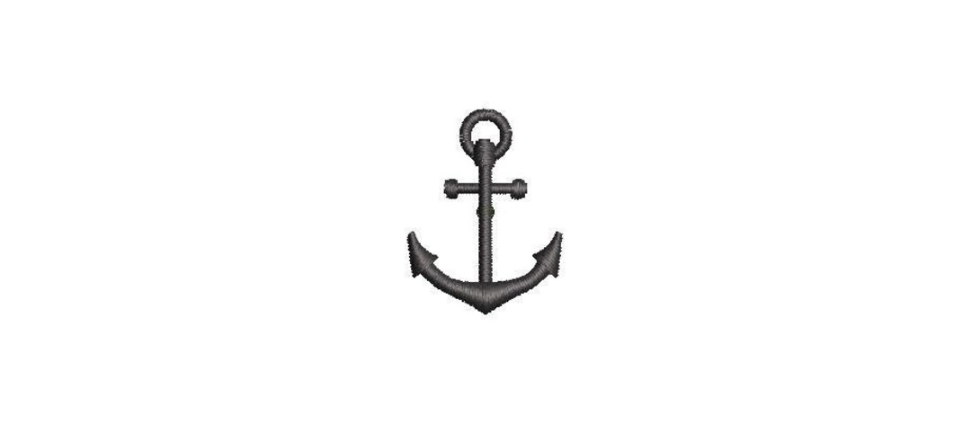 Anchor Embroidery Design __ Instant Download__small Anchor Design - Etsy