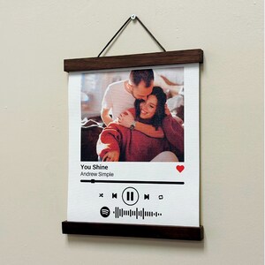 Personalized Song QR Photo on Cotton Sheet - Wooden Framed Canvas Sheet ...