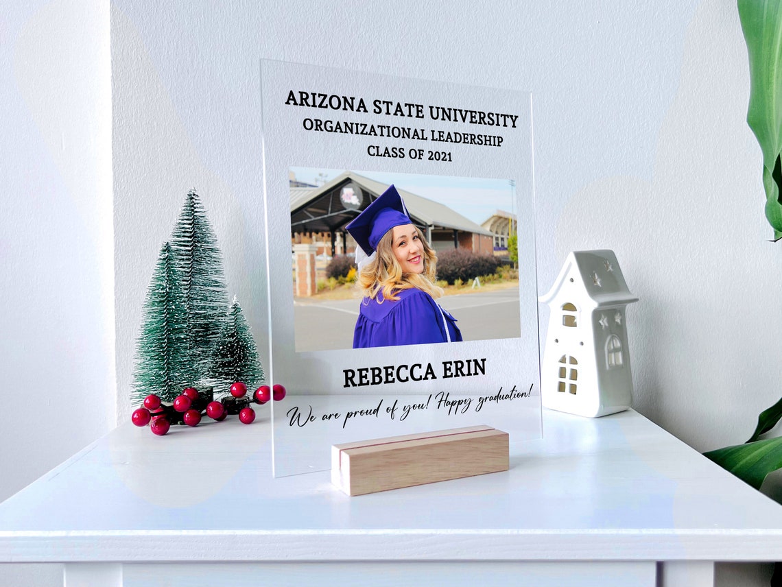 Personalized Graduation Photo Plaque Grad Gift for Her - Etsy