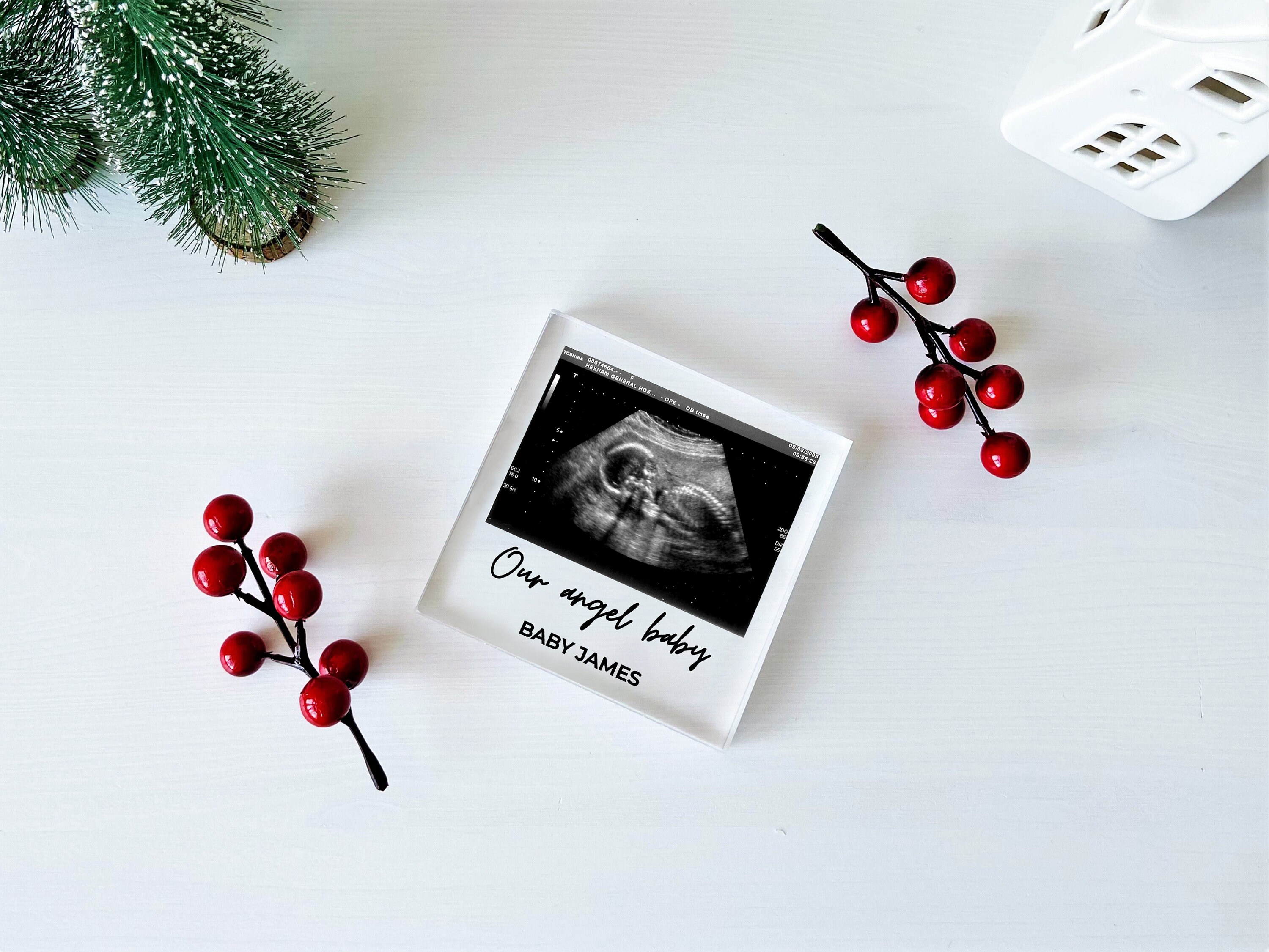 Baby Scan Photo - Pregnancy Announcement, New Baby Scan Gift ...