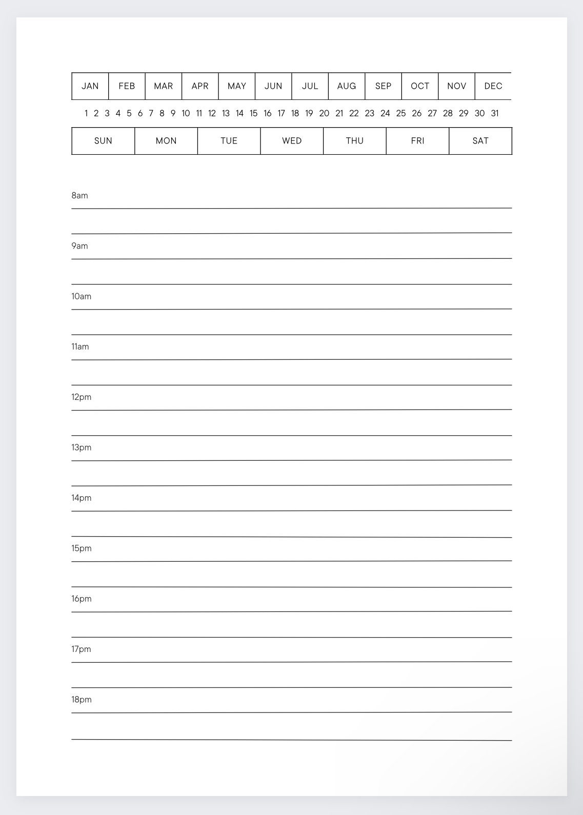 Answer Sheet Template 1 25