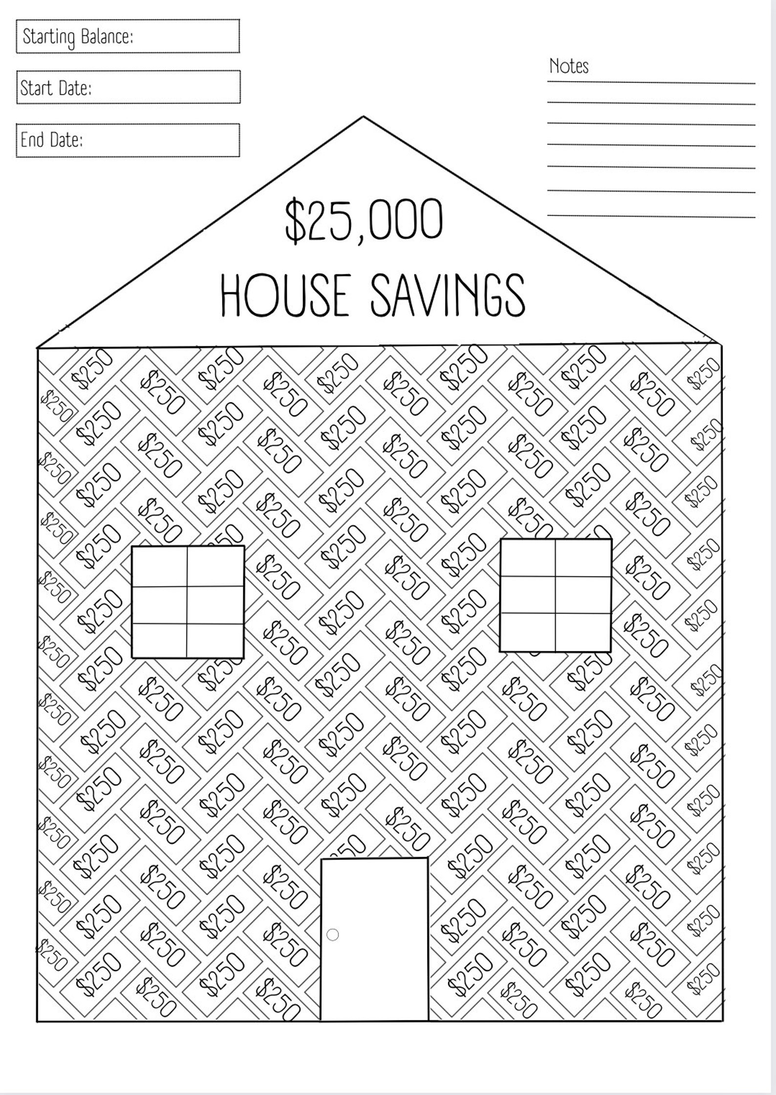 Save 25khouse Savings Pot Savings Bindersavings Jar Etsy Save 25khouse Savings Pot Savings Bindersavings Jar Etsy