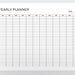 Yearly Planner,yearly Planner Printable,annual Planner Template ...