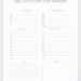 Executive Function Planner,brain Dump Printable,thought Organizer, ADHD ...