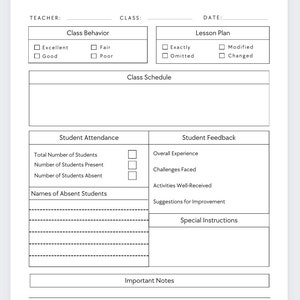 Substitute Teacher Review,substitute Teacher,lesson Review,classroom ...
