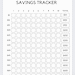 Saving Grid,savings Challenge,savings Chart,save 5000,savings Log ...