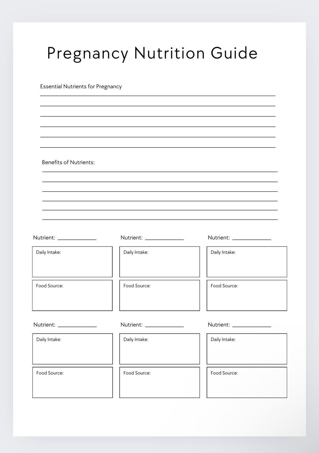 Pregnancy Nutrition Guide,pregnancy Grocery List,healthy Pregnancy ...