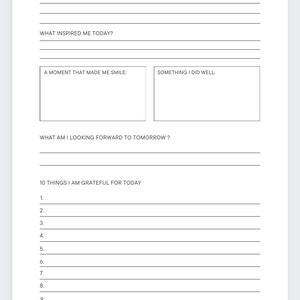 Day Reflection Planner,self-discovery Planner,reflective Journal ...