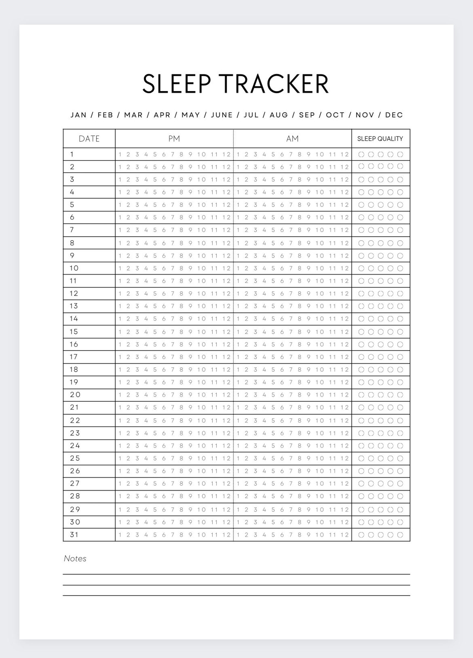 Sleep Tracker,sleep Organizer,sleep Planning,sleep Training,sleep ...