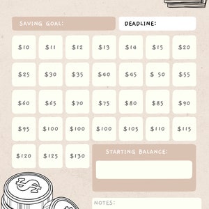 Huge Money Savings Challenge,saving Bundle,saving Fund,saving Money ...